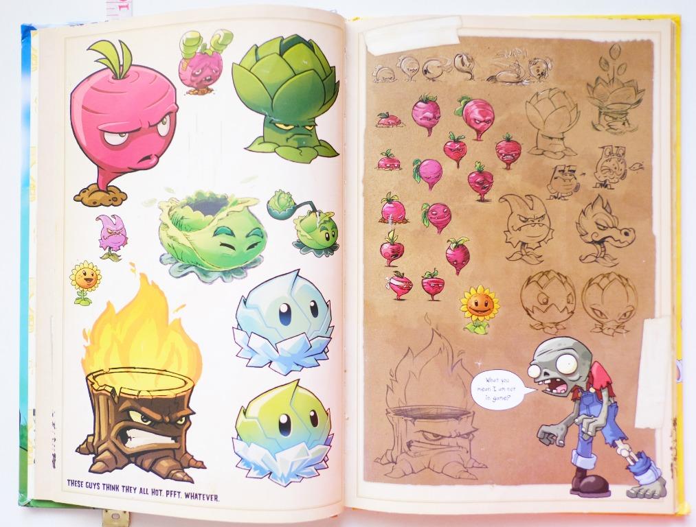 The Art of Plants vs. Zombies: A Visual Retro Retrospec Book, Hobbies ...