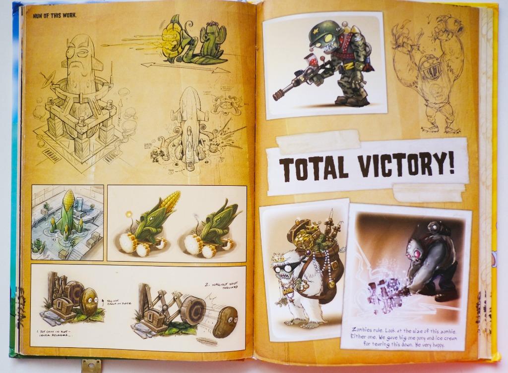 The Art of Plants vs. Zombies: A Visual Retro Retrospec Book, Hobbies ...