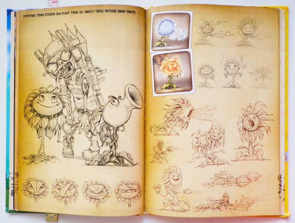 The Art of Plants vs. Zombies: A Visual Retro Retrospec Book, Hobbies ...
