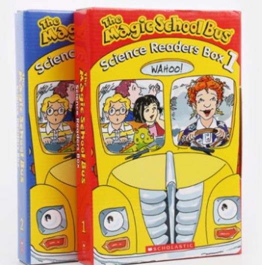 The Magic School Bus Science Readers Box 1 and Box 2 (20 books in total ...