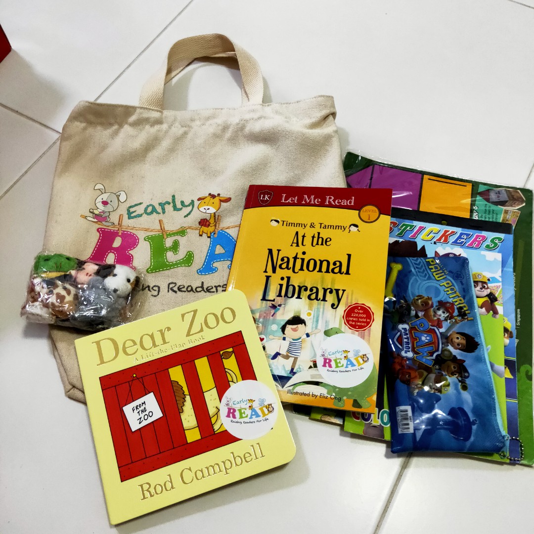 To bless NLB reading kit with paw patrol stationery set, Hobbies & Toys ...