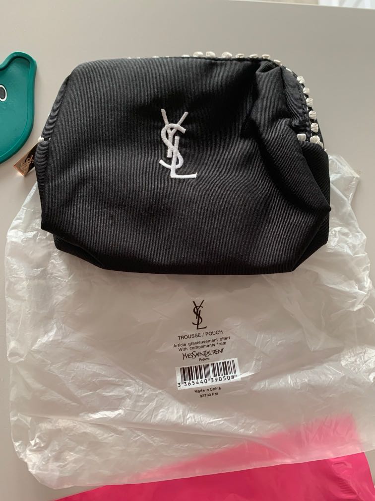 YSL Pouch, Women's Fashion, Bags & Wallets, Purses & Pouches on Carousell