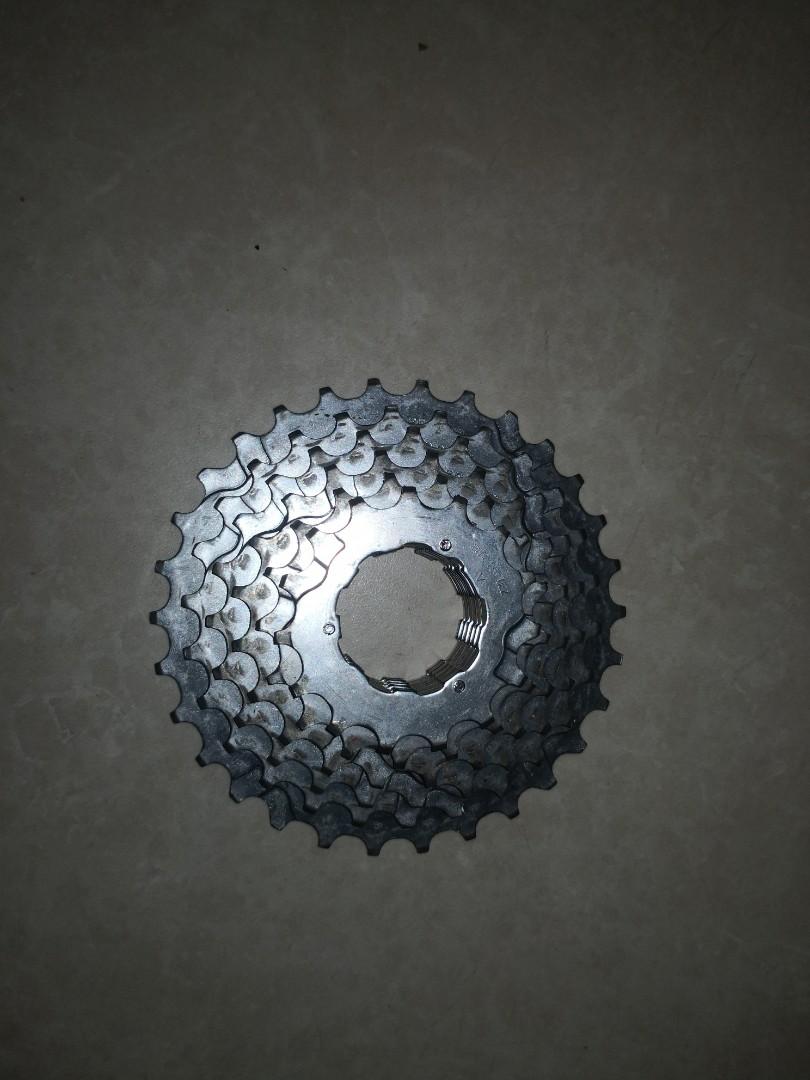 6 speed cassette and chain, Sports Equipment, Bicycles & Parts, Parts ...