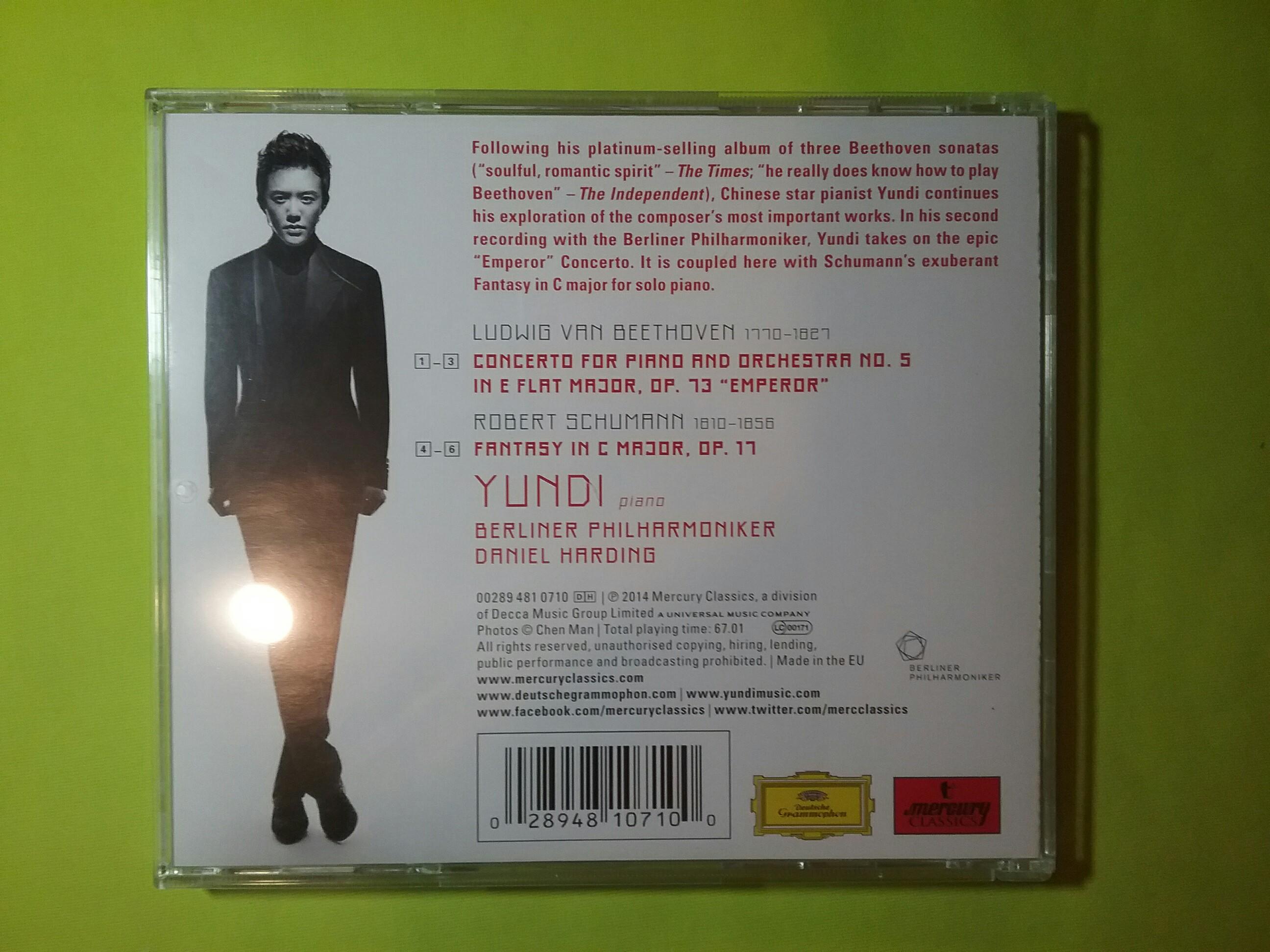 李雲迪 YUNDI - CD 十分新淨, 興趣及遊戲, 音樂樂器 & 配件, 音樂與媒體 - CD 及 DVD - Carousell