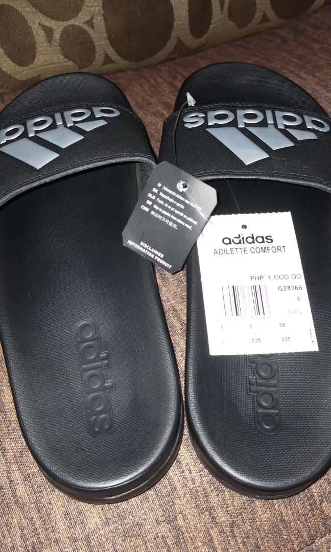 Adidas Adilette Comfort Slides, Women's Fashion, Footwear, Flats ...