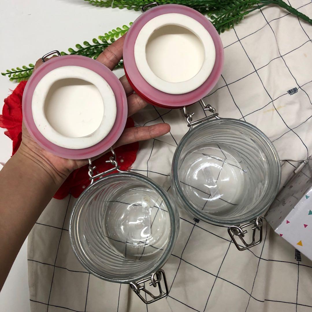 AEON glass food jar, Furniture & Home Living, Kitchenware & Tableware ...