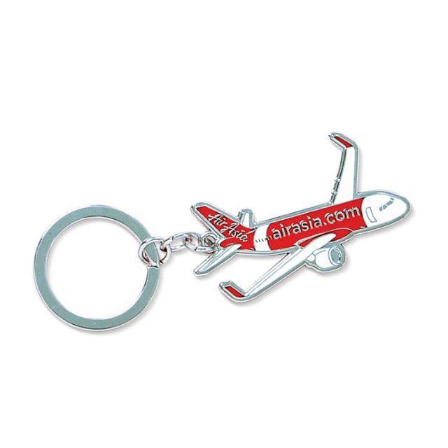 Air Asia Travel Plane Keychain (New), Hobbies & Toys, Stationery ...