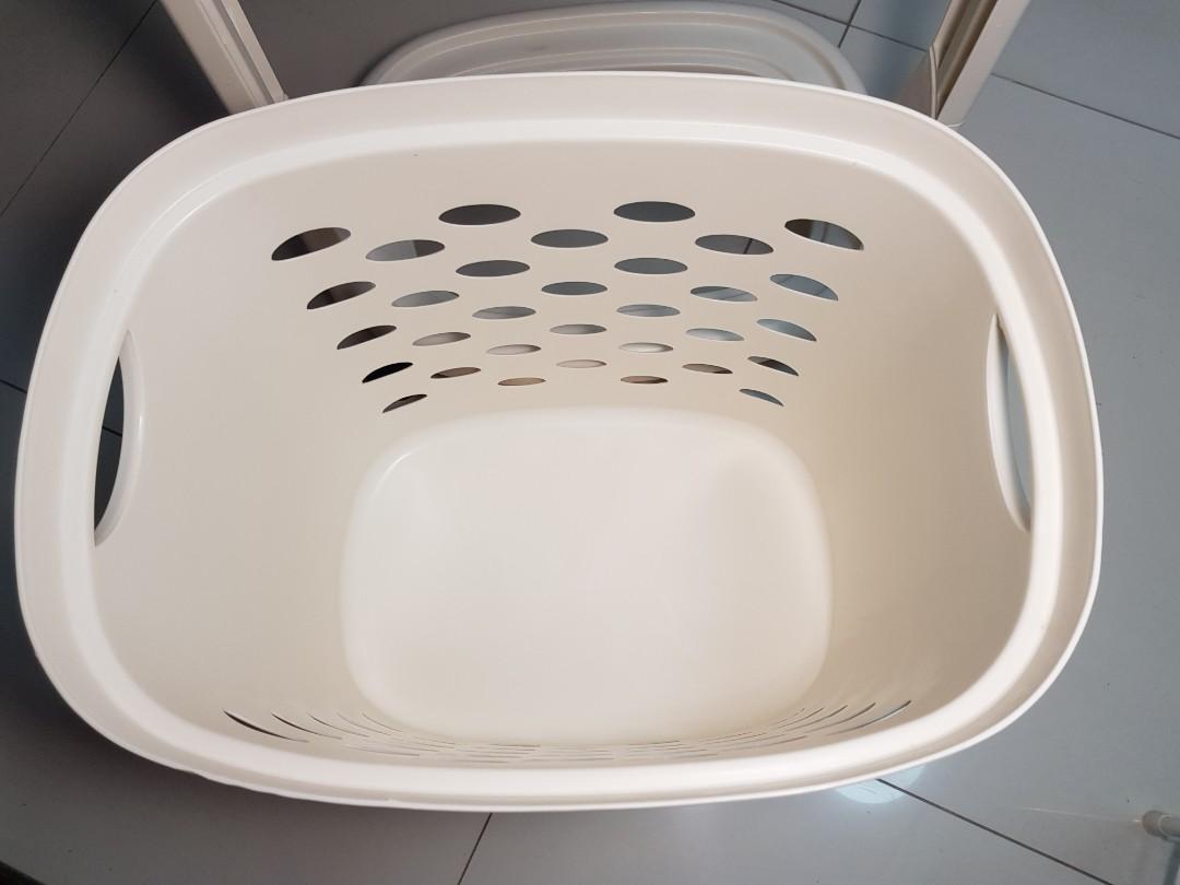 ALGO Laundry Basket 2 Tier (AL-3188), Furniture & Home Living, Cleaning ...