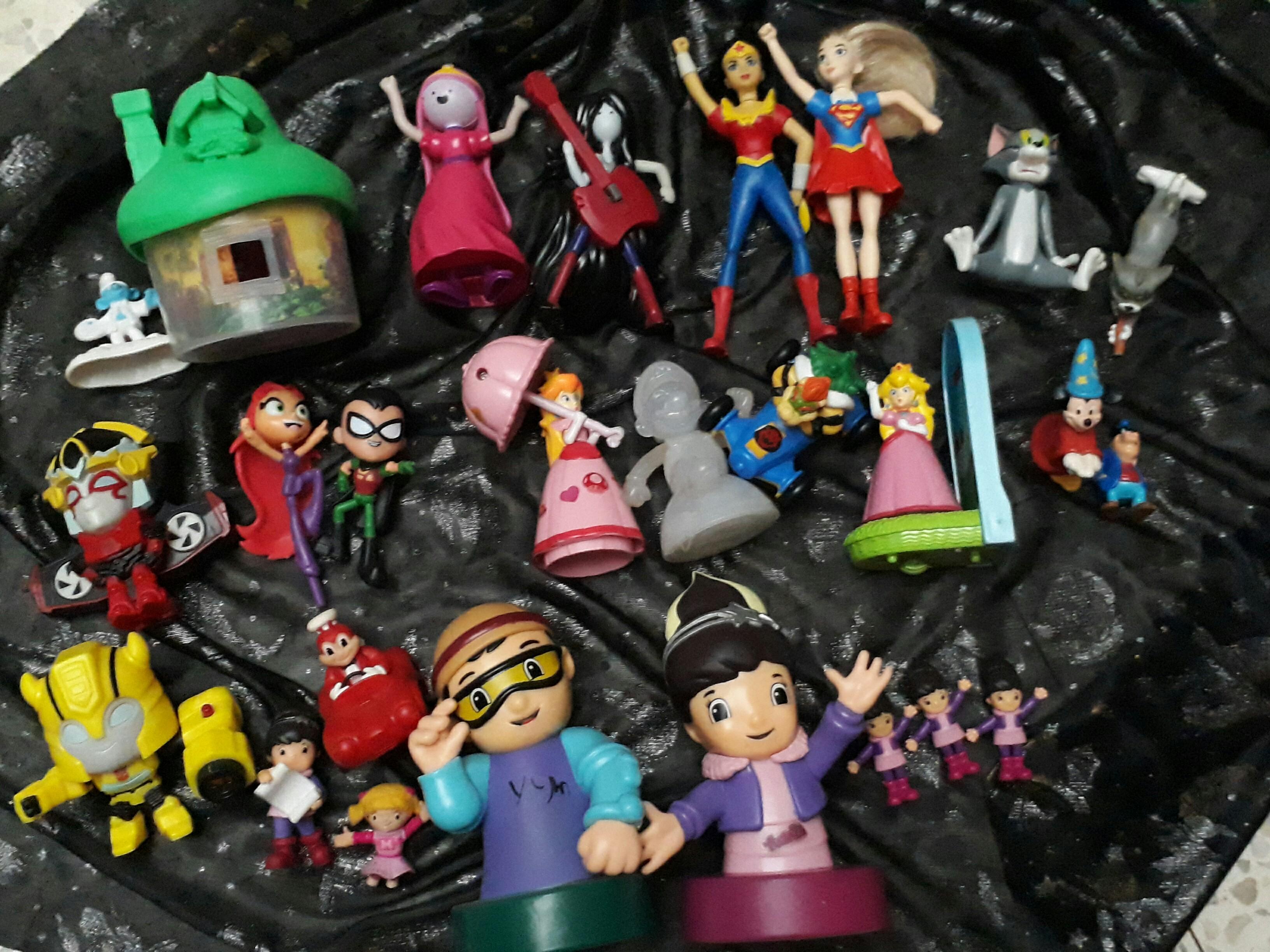Assorted action figures (big and small), Babies & Kids, Infant Playtime ...