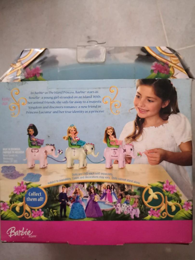 BARBIE AS THE ISLAND PRINCESS KELLY DOLL With White Tika, Hobbies ...