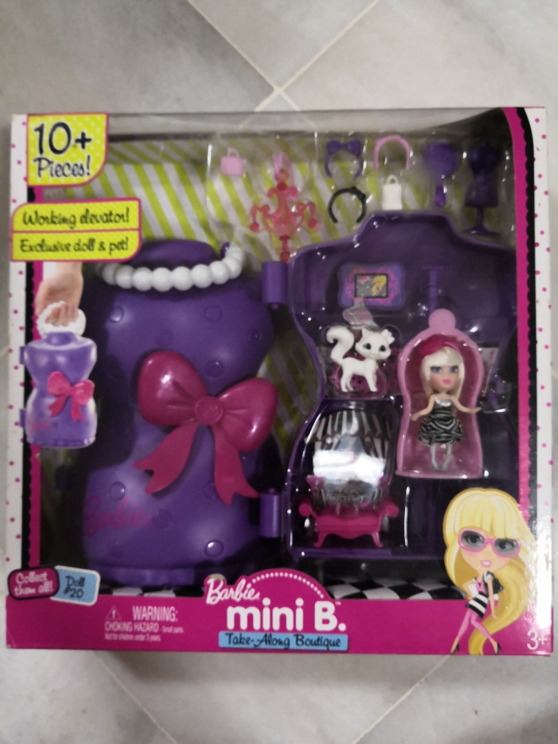 Barbie Mini B Take Along Boutique, Hobbies & Toys, Collectibles ...