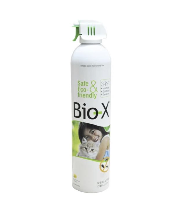 Bio-X 3-in-1 Aerosol Spray 600ml Insecticide, Disinfectant and ...