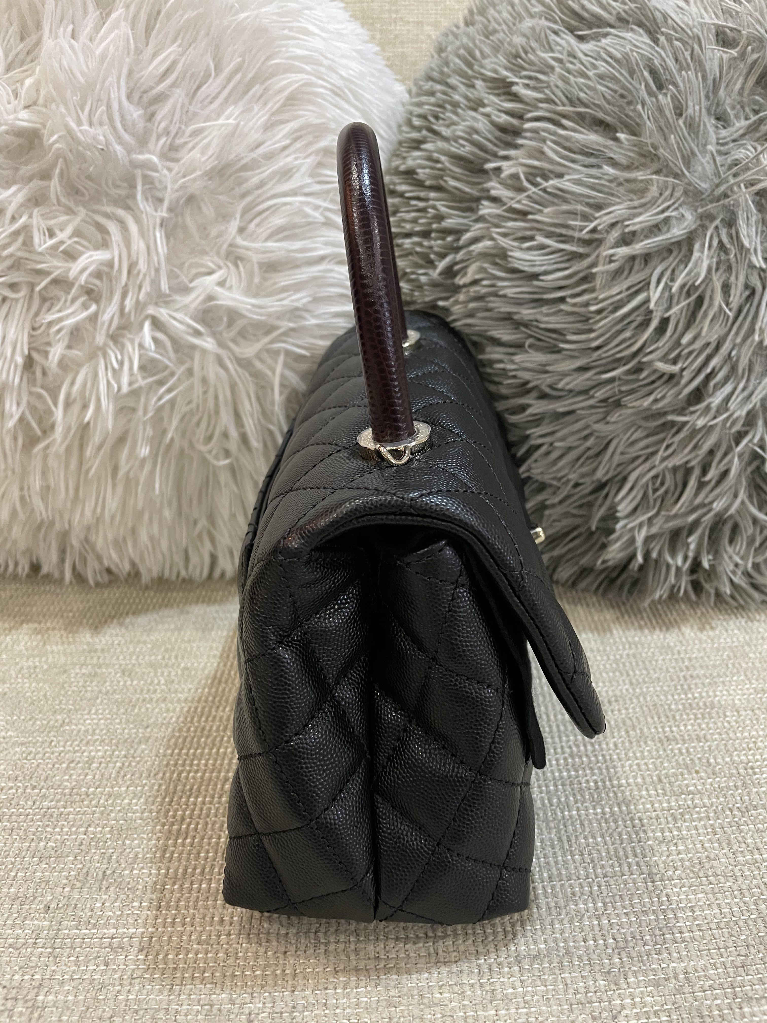 Chanel Coco Handle - 24cm Caviar with shiny LGHW, Luxury, Bags ...