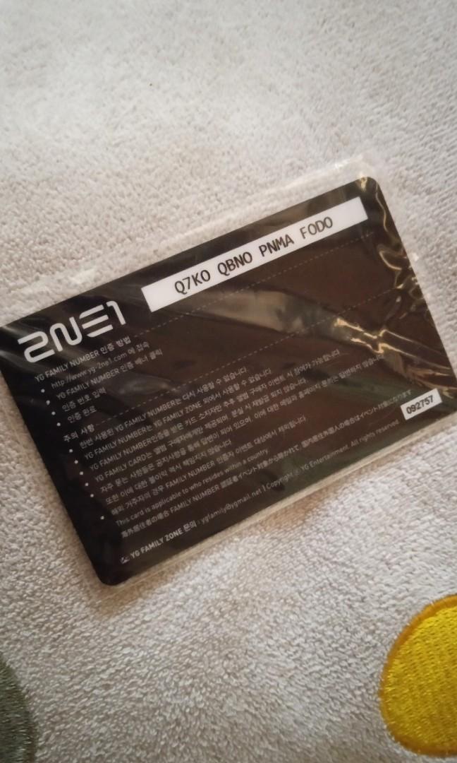 CL RARE 2NE1 Official 2nd Mini Album Photocard, Hobbies & Toys ...