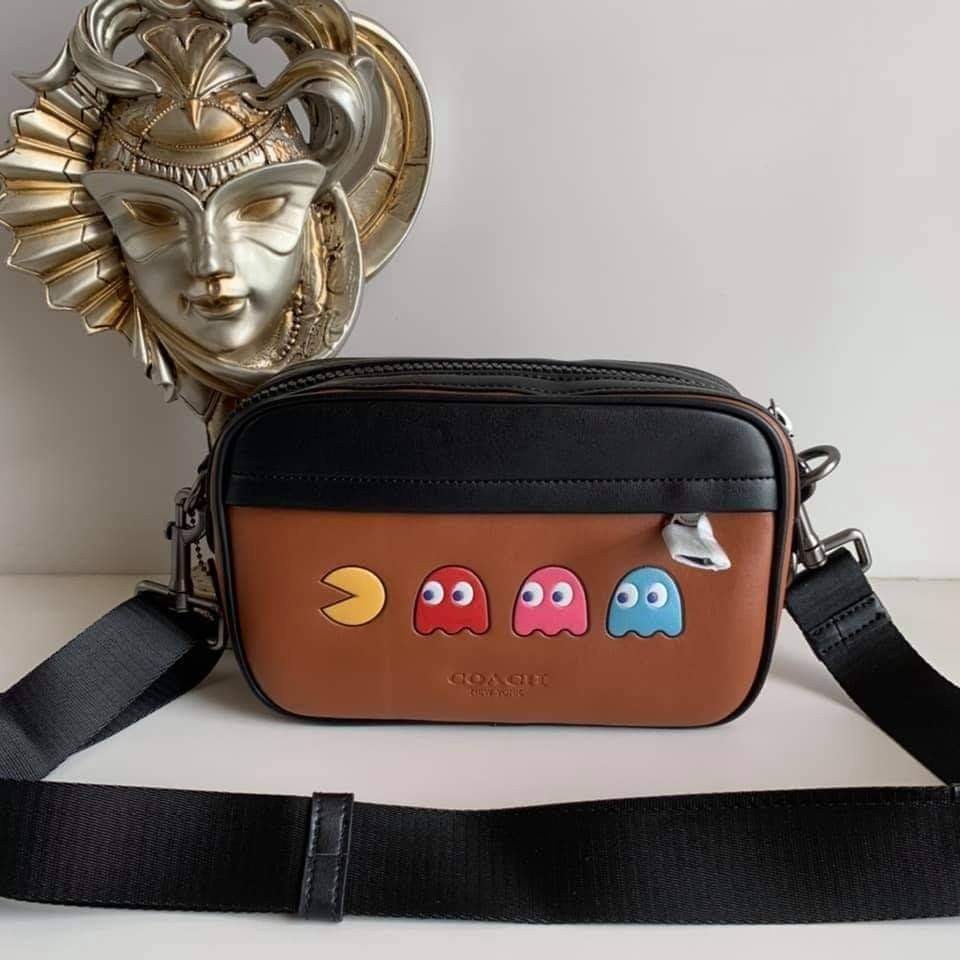 Coach Graham Pacman Motif, Women's Fashion, Bags & Wallets, Cross-body ...