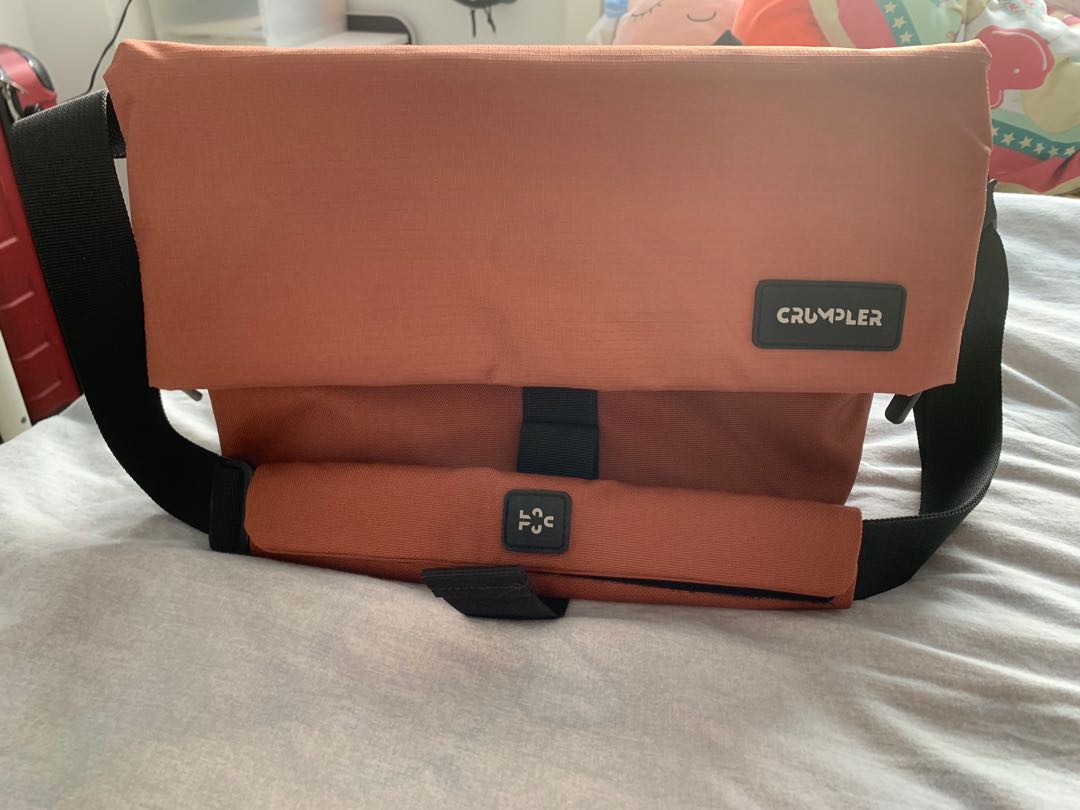 CRUMPLE BAG, Men's Fashion, Bags, Sling Bags on Carousell