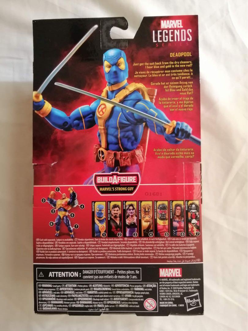 Deadpool Marvel Legends Blue 6”, Hobbies & Toys, Toys & Games on Carousell