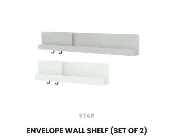 Envelope Wall shelves, Furniture & Home Living, Furniture, Shelves ...