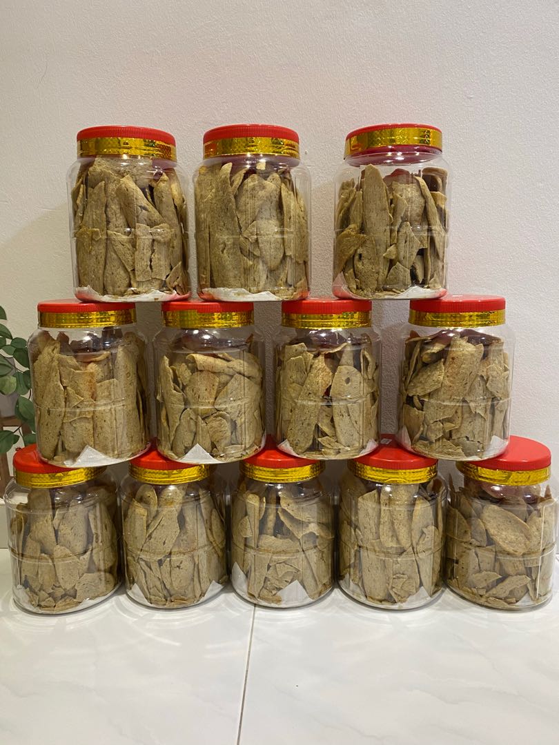 Fish Cracker Lekor Lekor, Food & Drinks, Chilled & Frozen Food on Carousell