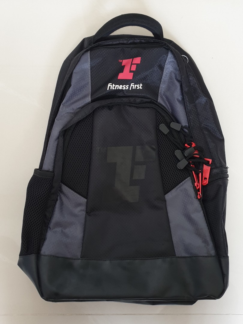 Fitness First Gym Backpack, Men's Fashion, Bags, Backpacks on Carousell