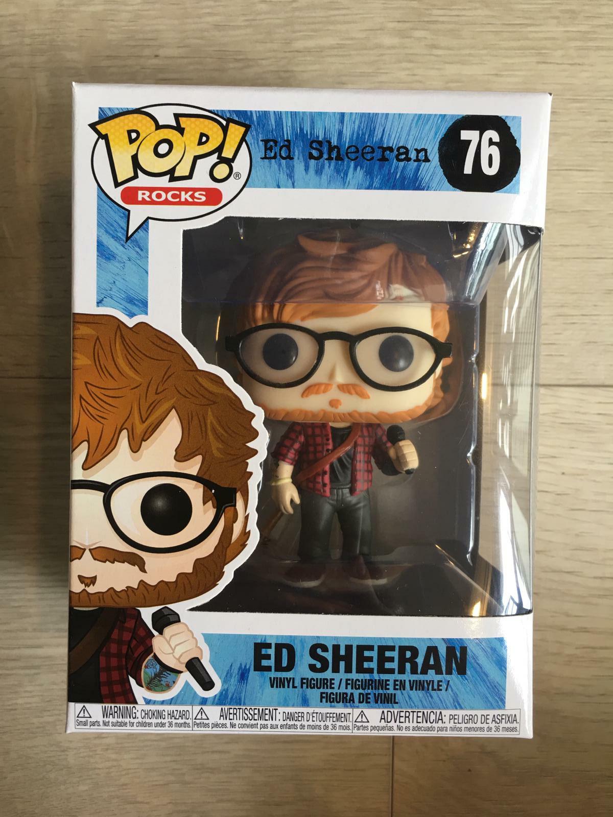 Funko Pop - Rocks Ed Sheeran, Hobbies & Toys, Toys & Games on Carousell