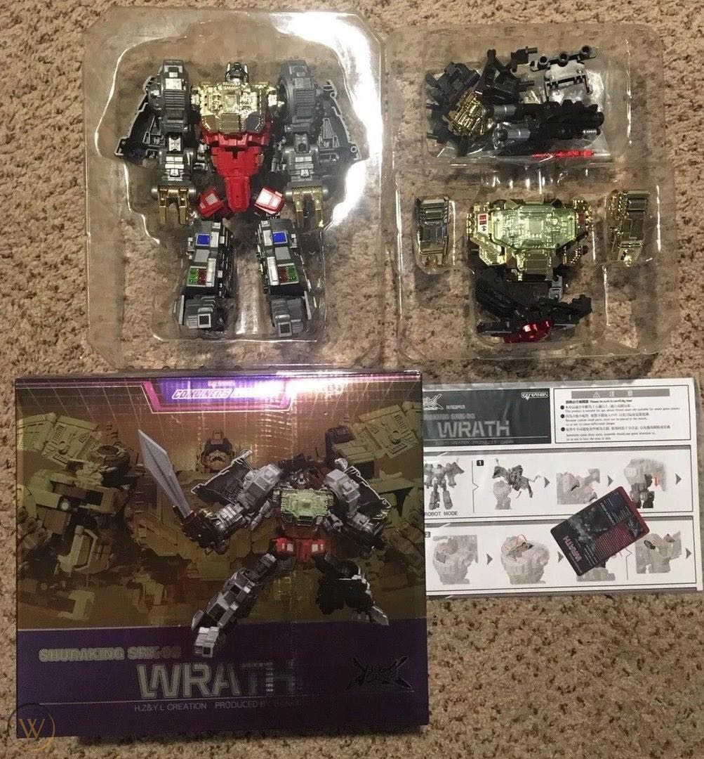 G-creation Shuraking SRK-03 Wrath (3rd Party Masterpiece Grimlock ...