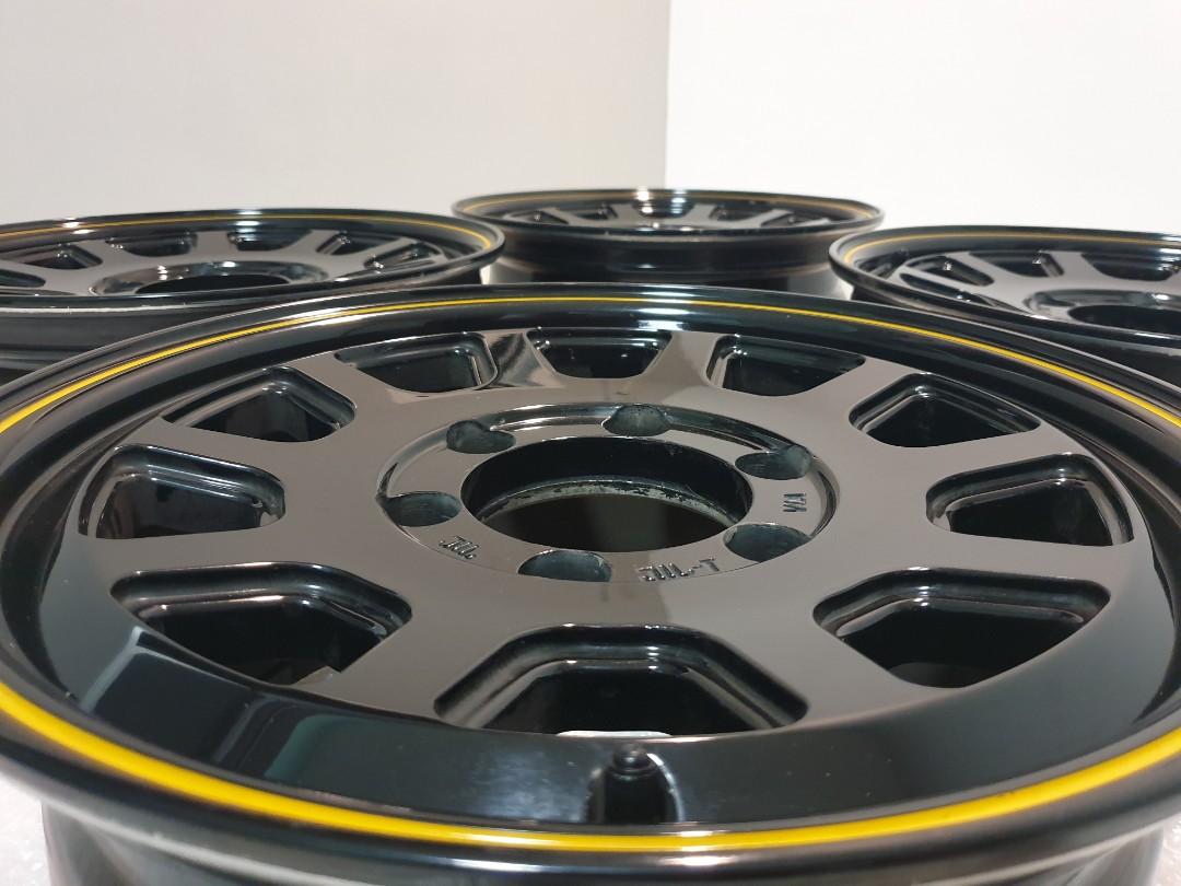 Hiace 16'inch 5ZIGEN Koma rims, Car Accessories, Tyres & Rims on Carousell