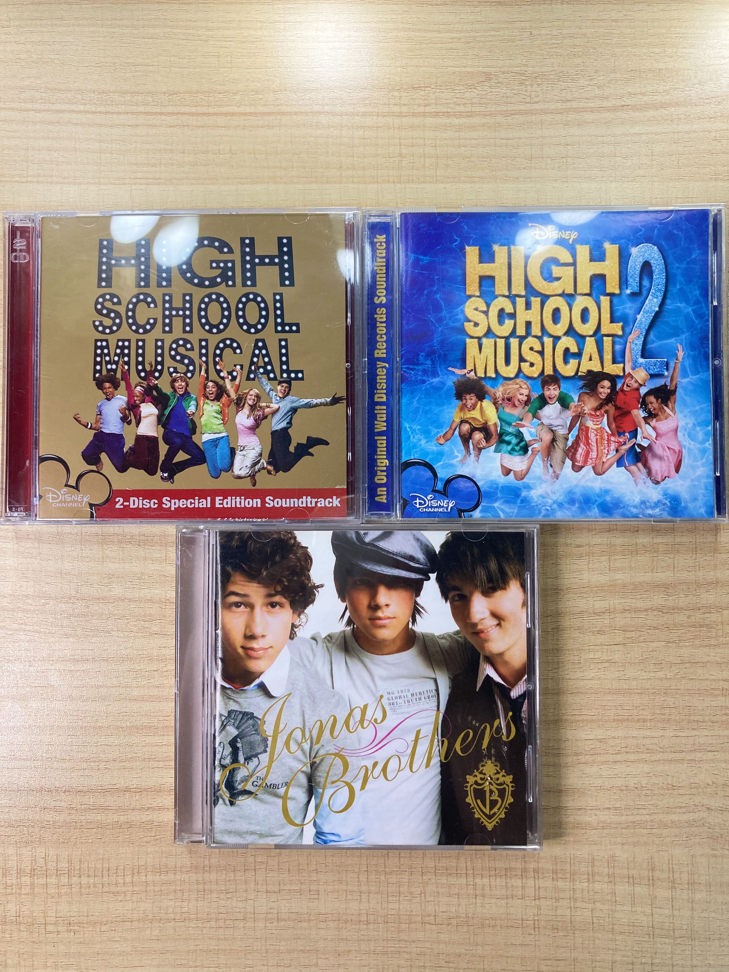 High School Musical Soundtrack & Jonas Brothers Album, Hobbies & Toys ...