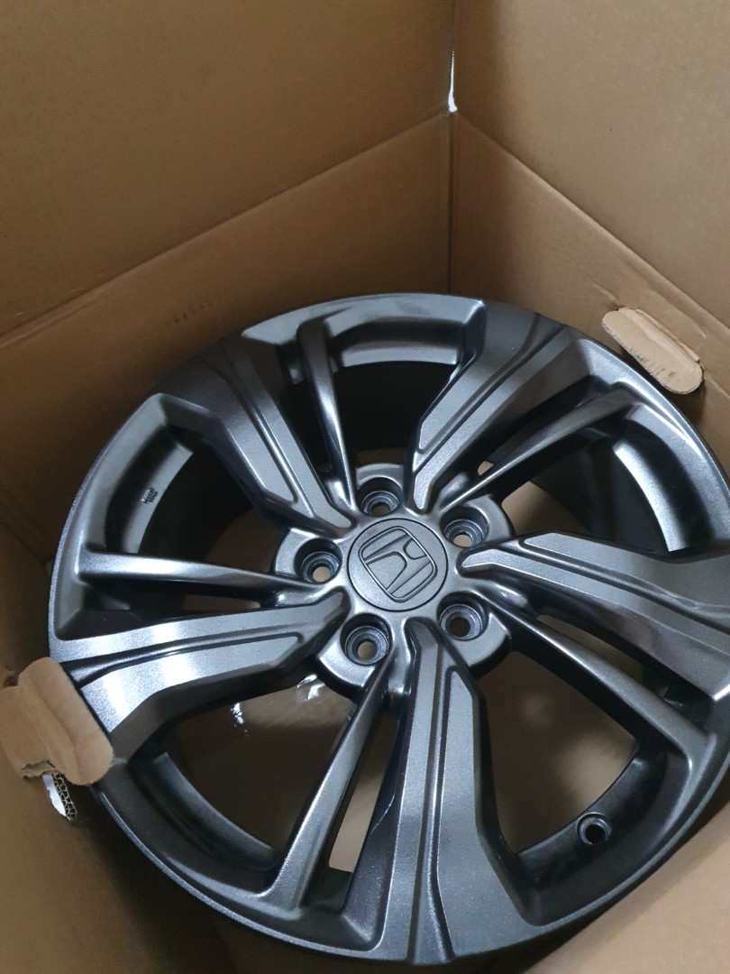 Honda civic fc stock rim, Car Accessories, Tyres & Rims on Carousell