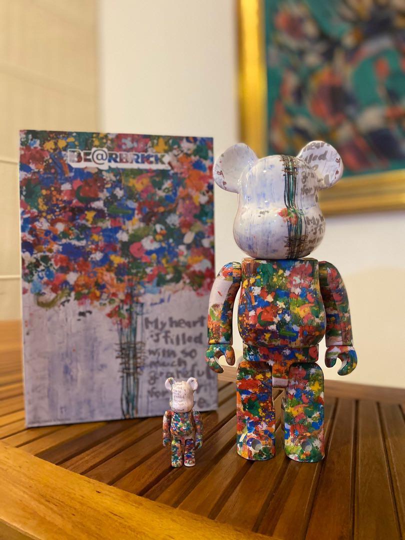 [In Stock]Bearbrick Noritake Kinashi Thanks 100%&400%, Hobbies & Toys ...
