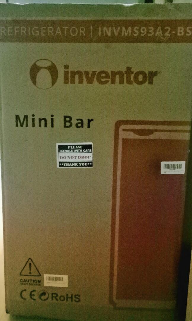 Inventor 93 l Mini Bar Fridge, TV & Home Appliances, Kitchen Appliances ...