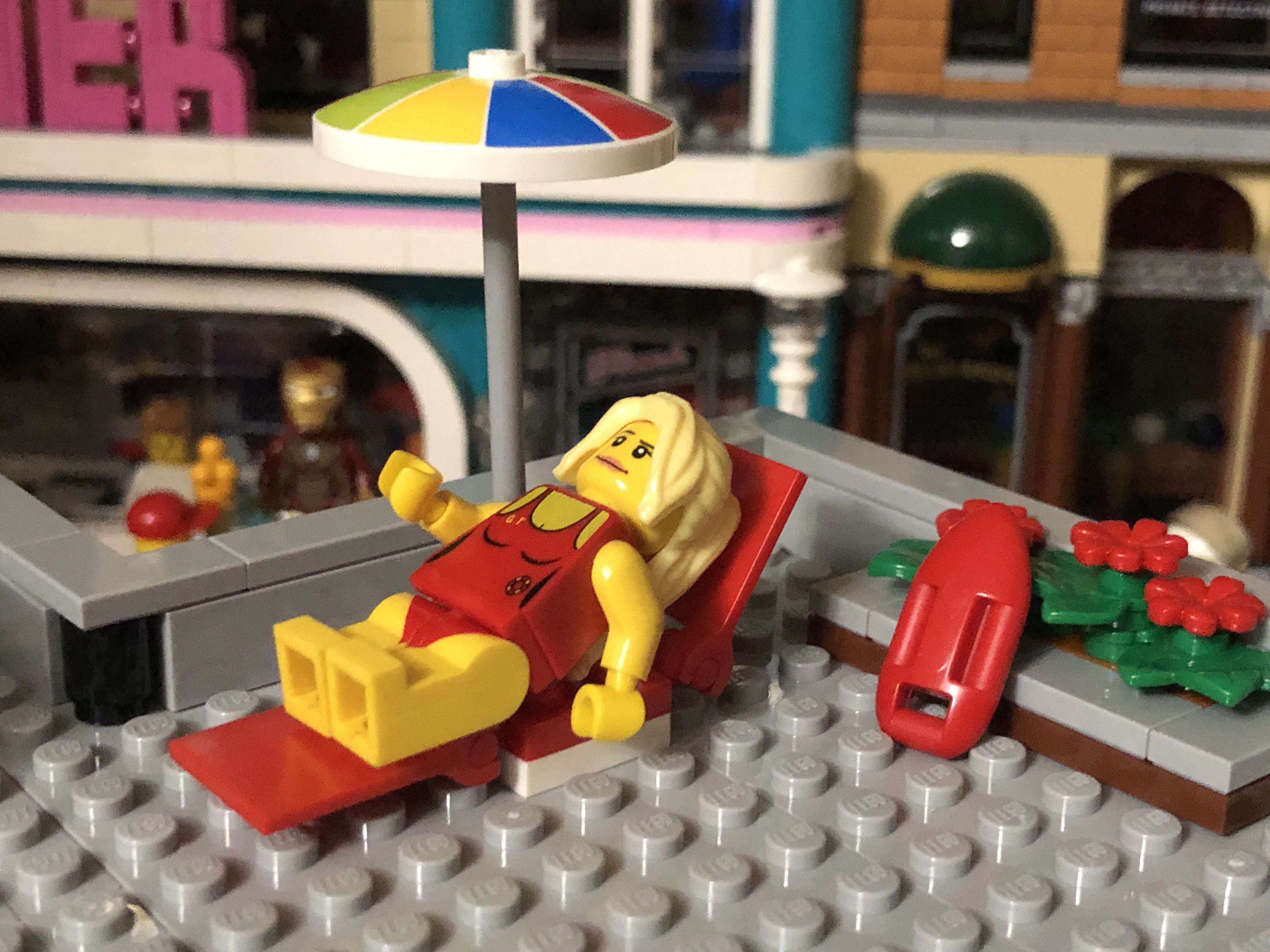 Lego minifigures series 2 life guard, Hobbies & Toys, Toys & Games on ...
