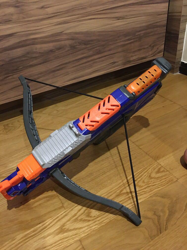 Nerf cross bow, Hobbies & Toys, Toys & Games on Carousell