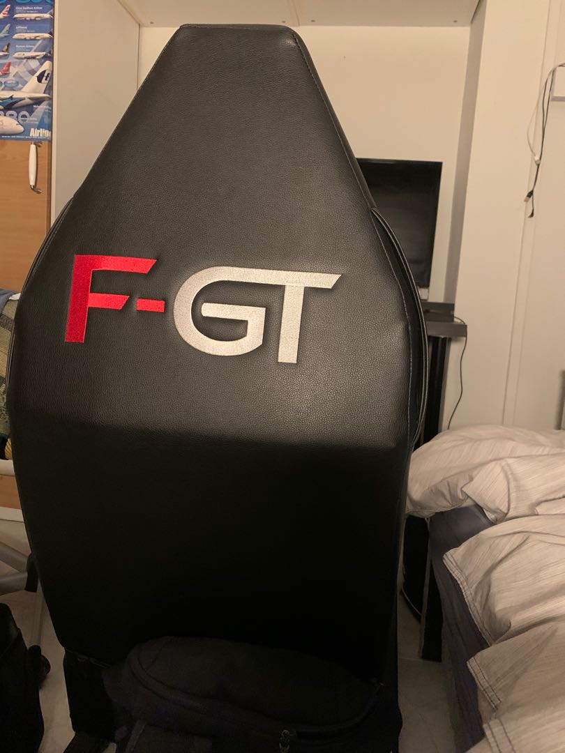 Net Level Racing F-GT Racing Seat, Video Gaming, Video Game Consoles ...
