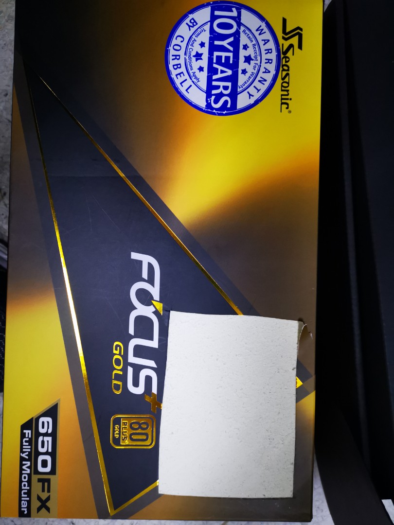 New seasonic focus fx 650 modular pc psu, Computers & Tech, Parts ...