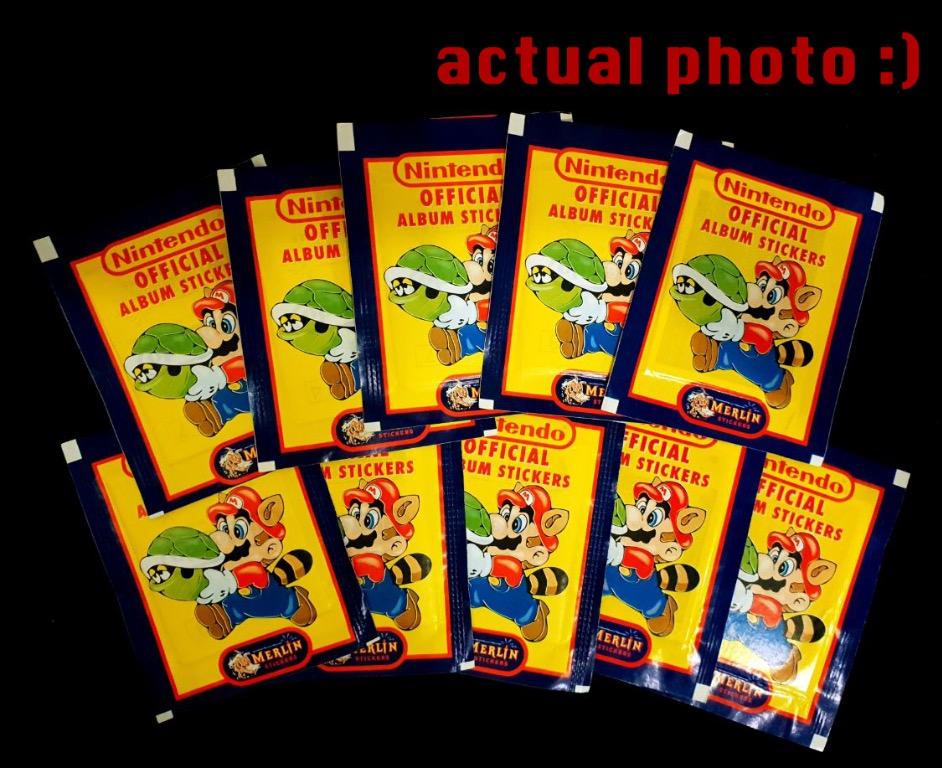 Nintendo Official Album Sticker Packs by Merlin (1992), Hobbies & Toys ...