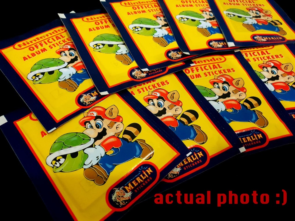 Nintendo Official Album Sticker Packs by Merlin (1992), Hobbies & Toys ...