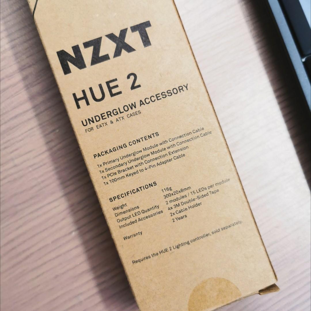 NZXT HUE 2 RGB Underglow 300mm (Open Box), Computers & Tech, Parts ...