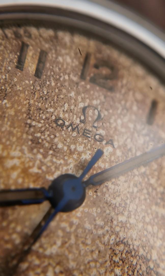 Vintage Omega ref 2300 Stepped Case Watch with Patina, Luxury, Watches ...