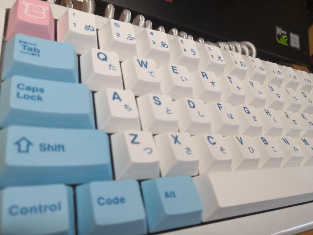 PBT Keycaps GMK Noel Light White Pink Blue Inspired pastel colorway ...