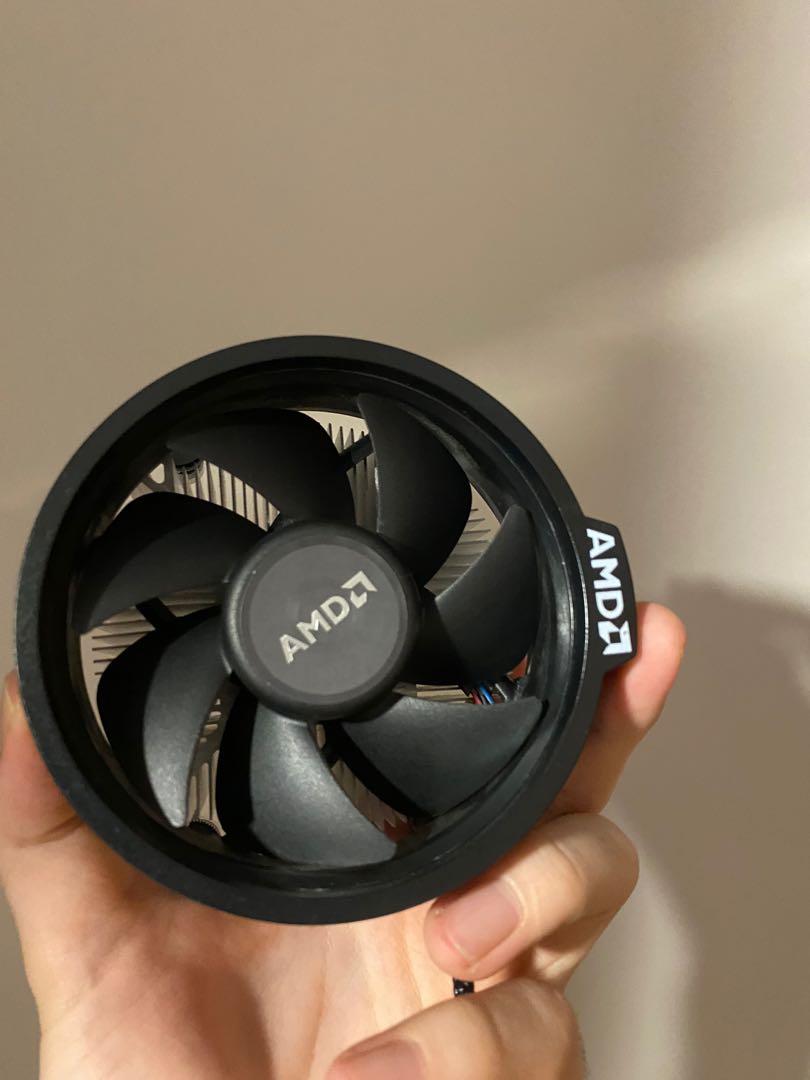 PC Case Fans (RED RGB) AMD cooler, Computers & Tech, Parts ...