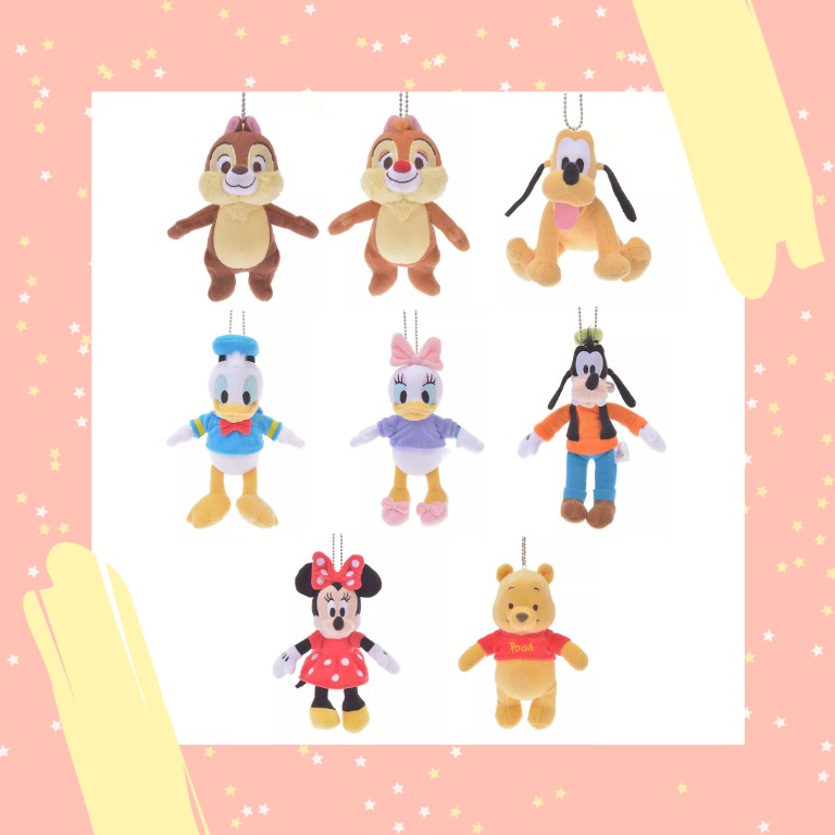 (PO) Authentic Japan Disney Chip / Dale / Donald / Daisy / Goofy ...
