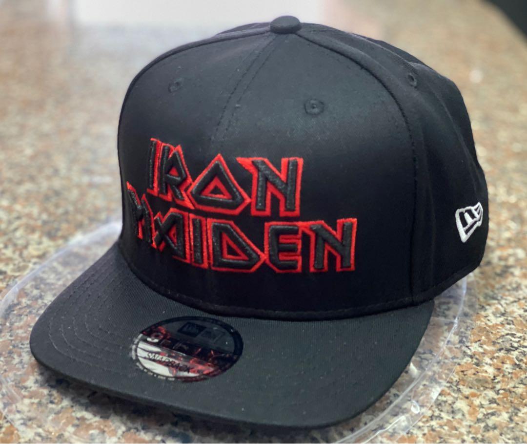 Ready Stock! New Era Iron Maiden Snapback Cap, Men's Fashion, Watches ...
