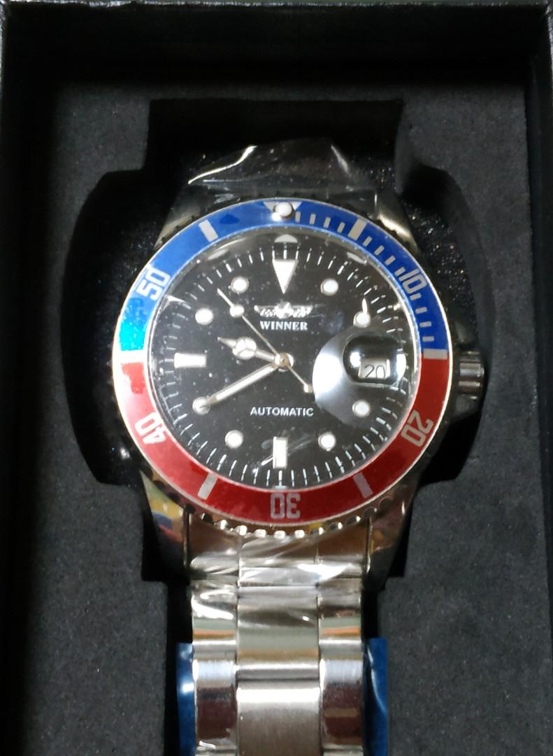 Rolex homage automatic watch, Men's Fashion, Watches & Accessories ...