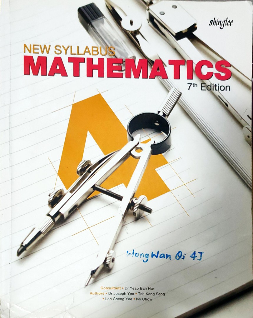 Sec 4 Mathematics Textbook, Hobbies & Toys, Books & Magazines ...