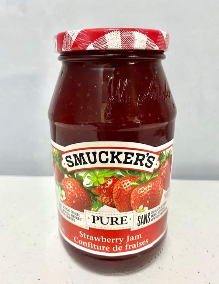 Smuckers Pure Strawberry Jam, Food & Drinks, Local Eats on Carousell