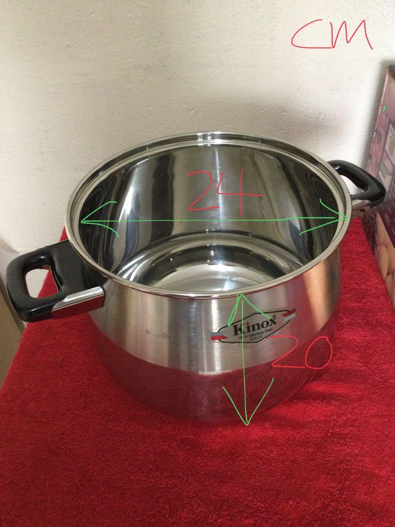KINOX Stainless Steel Pot, Furniture & Home Living, Kitchenware ...