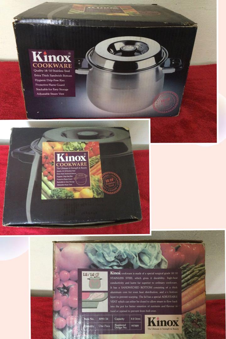 KINOX Stainless Steel Pot, Furniture & Home Living, Kitchenware ...