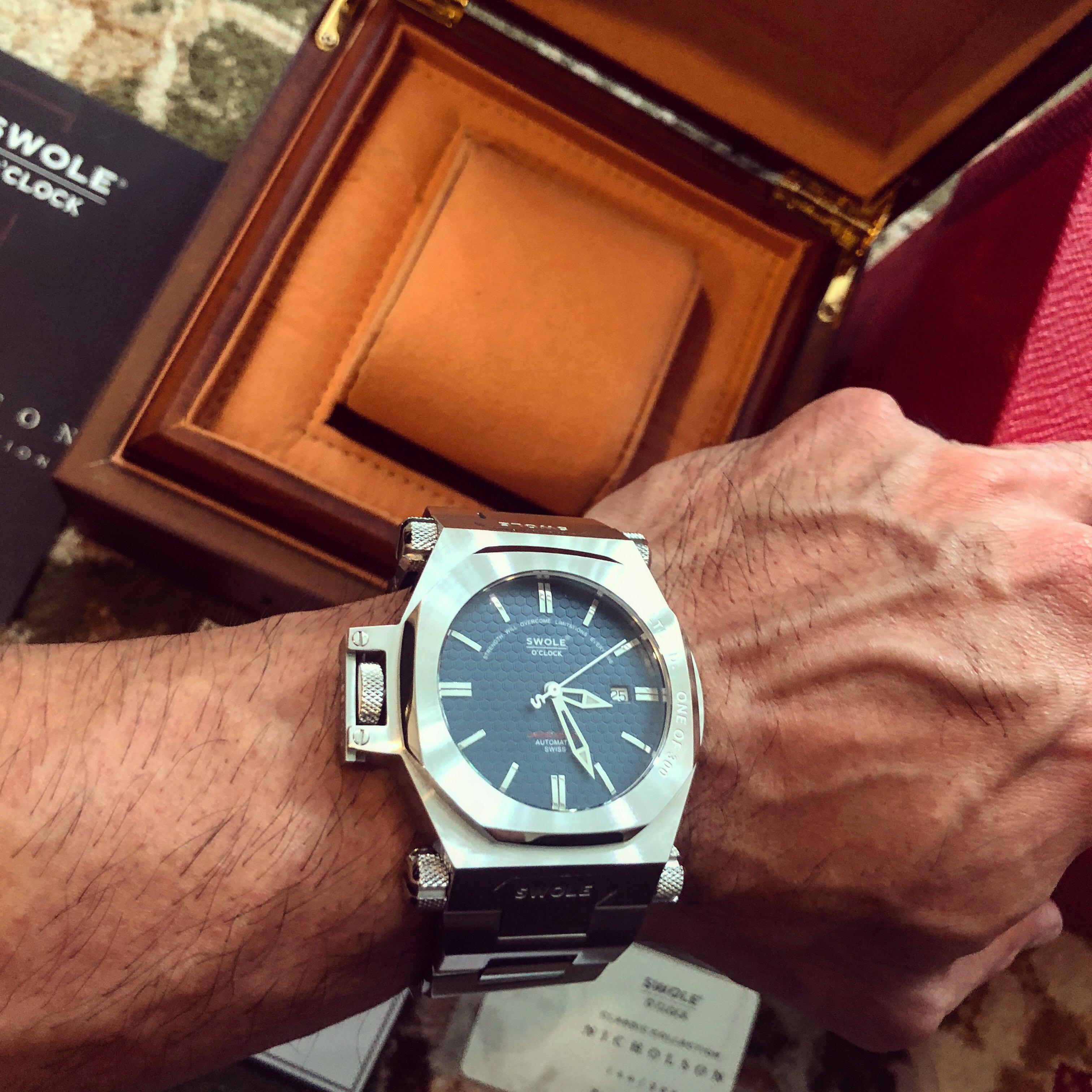 Swole o clock limited edition Rare nicholson watch, Luxury, Watches on ...