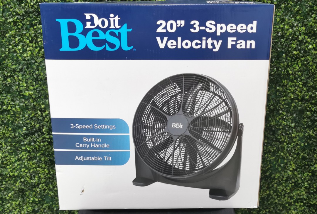 Velocity Box Electric Fan, Furniture & Home Living, Lighting & Fans ...